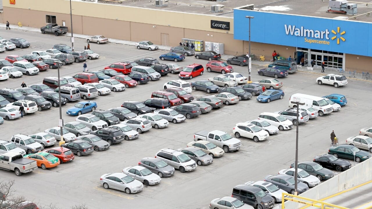 Complains About Crowded Walmart Parking Lot, Then Left Speechless ...