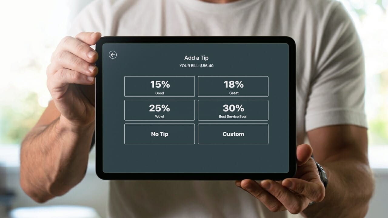 “Don’t ever click the tip button”: Worker Advises Customers to Skip the ...